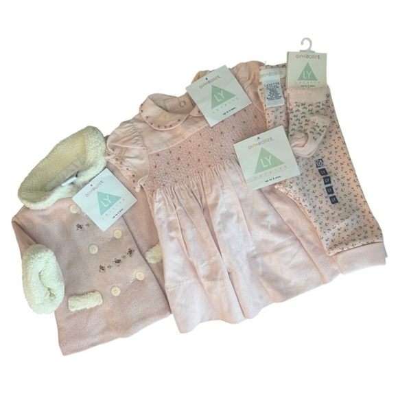 Gymboree | Matching Sets | Nwt Vintage 9s Gymboree Baby Girl Pink ...